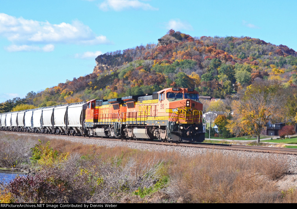 BNSF 510. BNSF's St.Croix Sub.